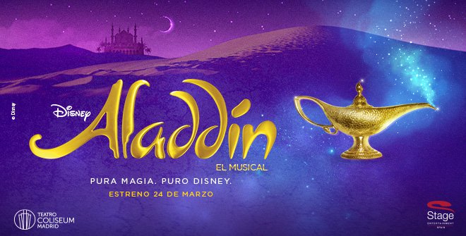 Aladdin Broadway Poster